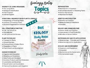 Biology Aesthetic Notes (Special Edition) [PDF] | For High School Grade ...