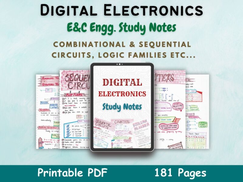 Digital Electronics Aesthetic Notes | For Electrical and Computer ...