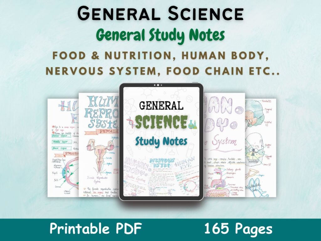 General Science or General Biology | Best Aesthetic Study Notes | High ...