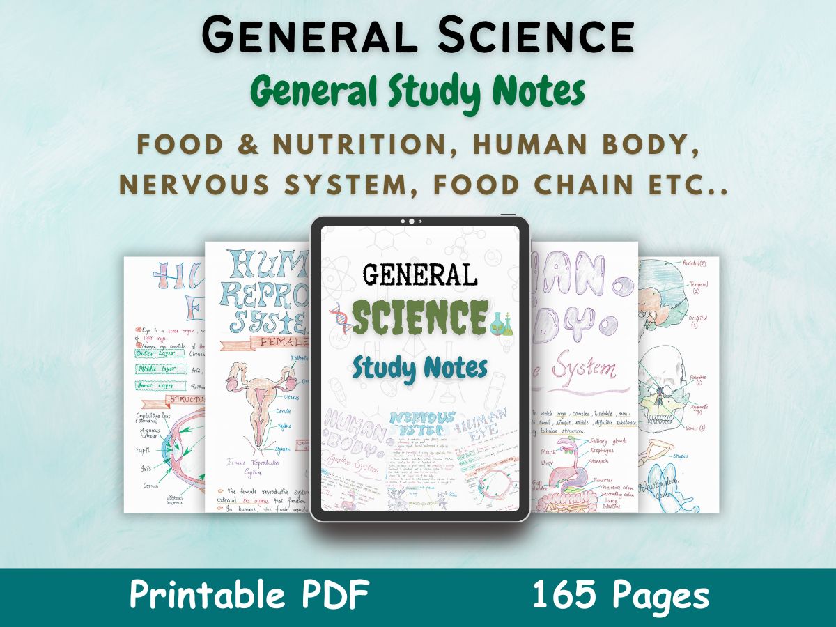 General Science or General Biology | Best Aesthetic Study Notes | High ...
