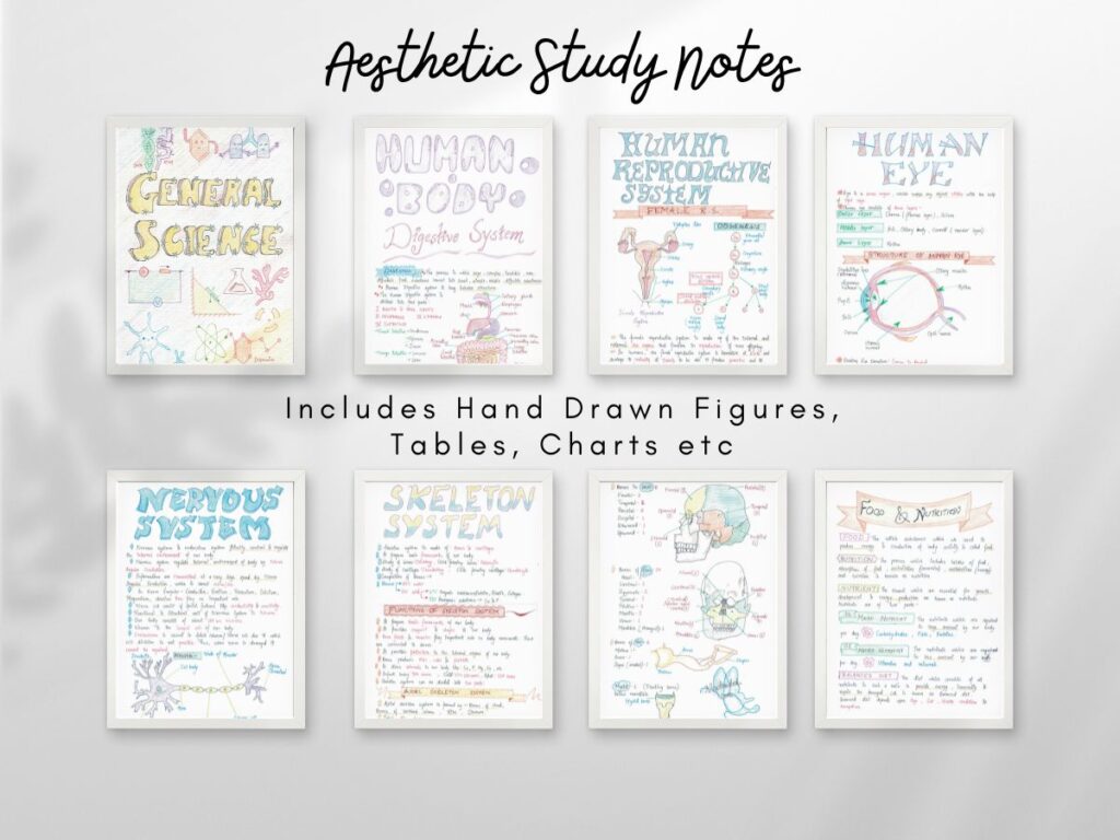 General Science or General Biology | Best Aesthetic Study Notes | High ...