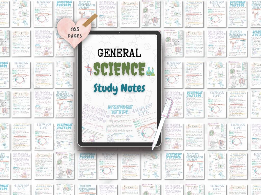 General Science or General Biology | Best Aesthetic Study Notes | High ...
