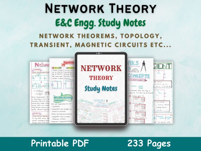 Network Theory Aesthetic Notes | For Electrical and Electronics ...