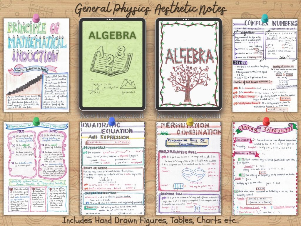 Algebra Notes PDF for High School Grade 11– Revision Guide | NewtonDesk