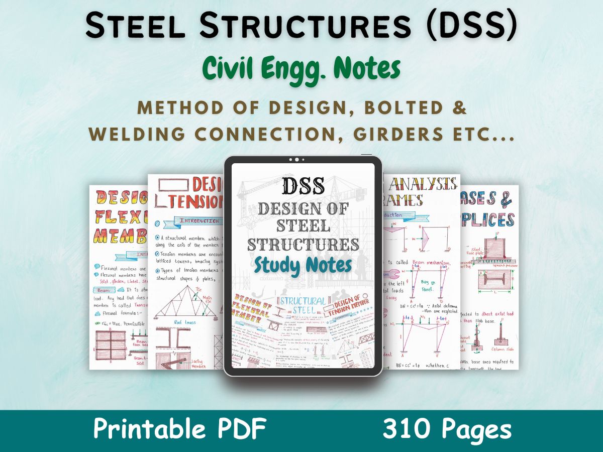 DSS Aesthetic Notes PDF | Design of Steel Structures for Civil and ...
