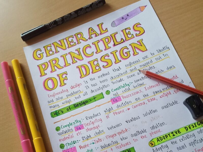 Engineering Drawing Aesthetic Notes PDF | for Engineering Courses ...